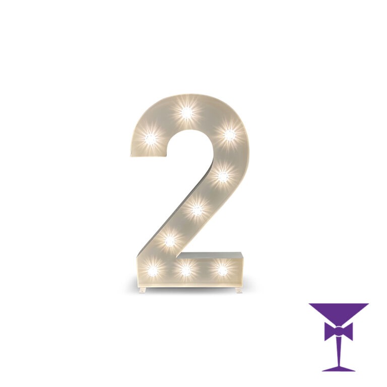 Light Up Numbers - Daniel Lay Event Services