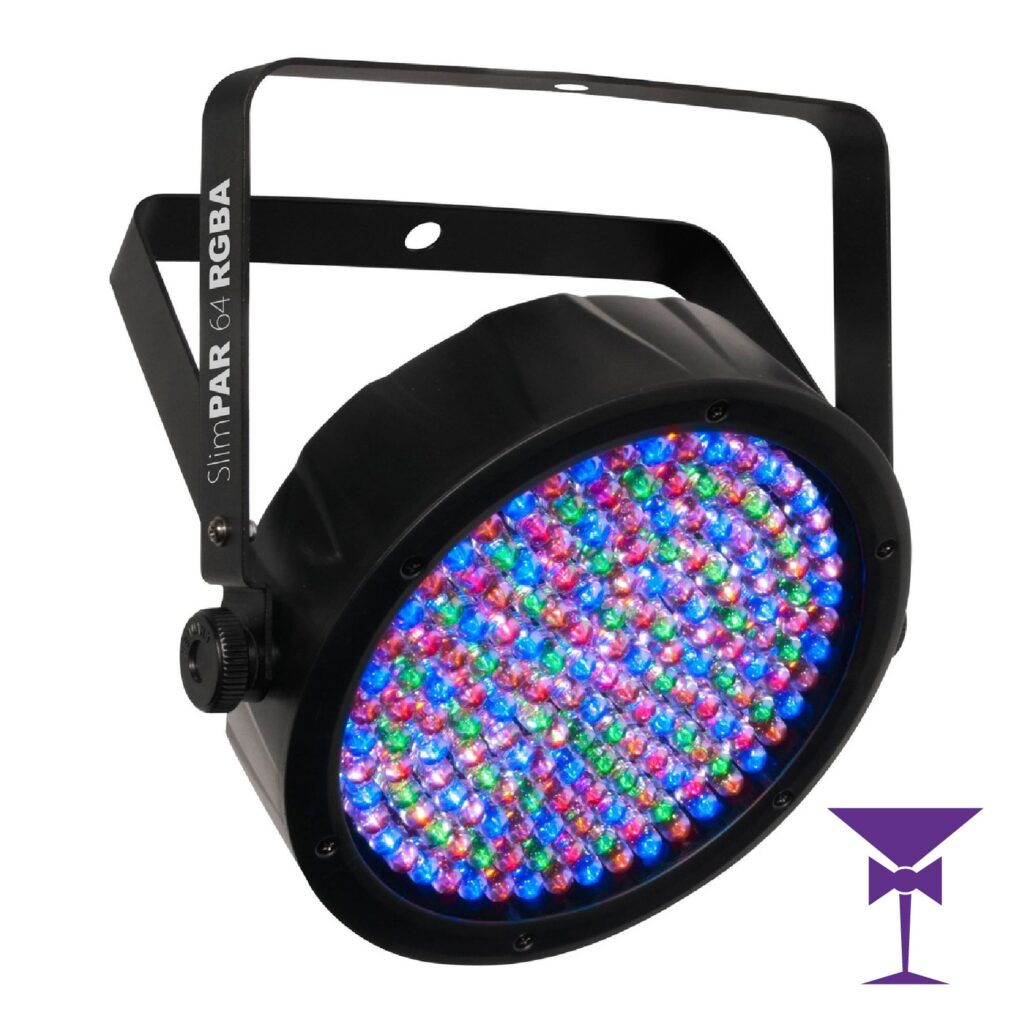 Par-64-Wired-LED-Uplighting-Hire-01 - Daniel Lay Event Services