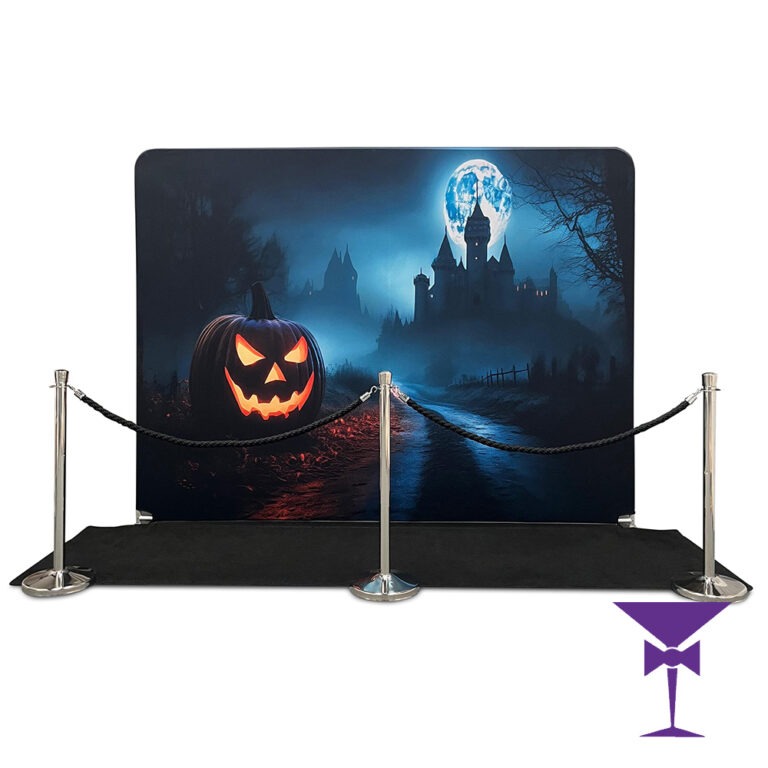 Halloween Spooky Castle Backdrop Package Hire - Daniel Lay Event Services